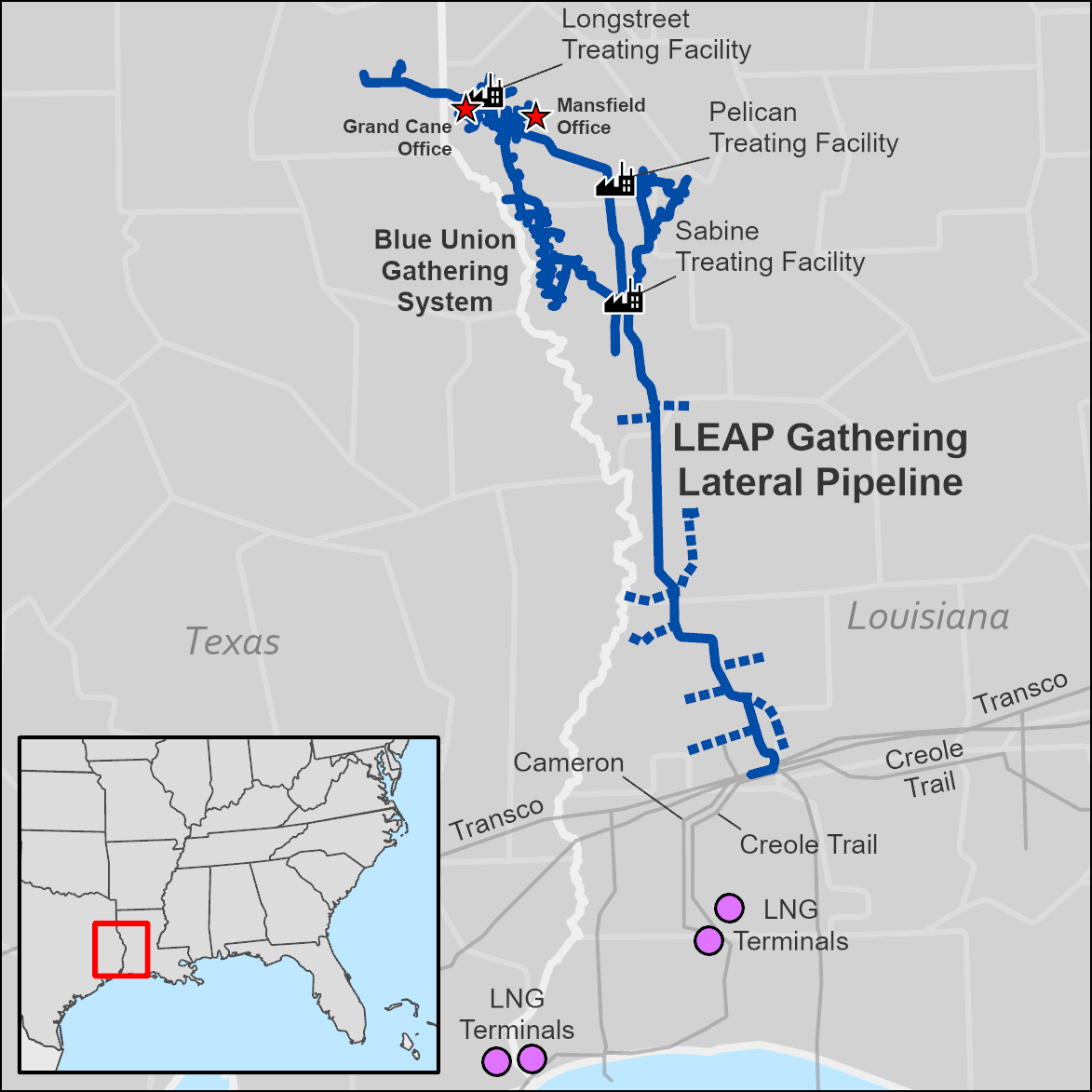 LEAP Gathering Lateral Pipeline DT Midstream DT Midstream